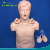 China Adult CPR Training Manikin with Advanced Airway Open and Heimlich Maneuver Simulation for sale