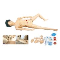 China Intubation Function Female Elderly Nursing Manikin for Basic Care Training in Clinics for sale