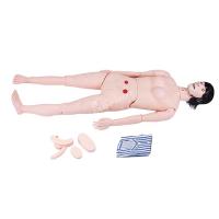 China Female Nursing Manikin for Clinics Patients Care Training Dummy Demonstration for sale