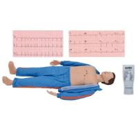 China Advanced ECG Training Manikin Adult Computerized Simulator for Medical Professionals for sale