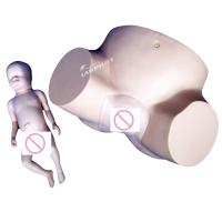 China Schools Vacuum Delivery Birthing Simulator with Soft Baby Doll and Human Life Size for sale
