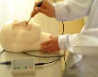 China Nasal Hemostasis Cauterization and Packing Training Manikin for Function Medical Model for sale