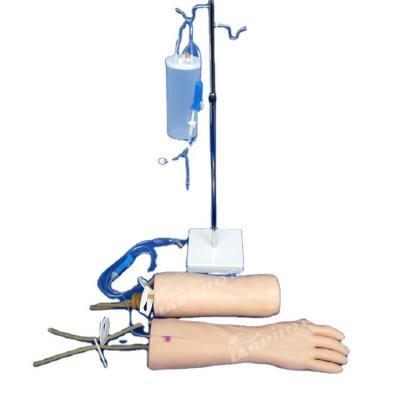 China IV Infusion Training Model Soft Skin Hand and Elbow Intravenous Transfusion Training Arm for sale