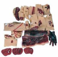 China Emergency Skills Training Model Advanced PVC Facial Burn Trauma Evaluation Model for sale