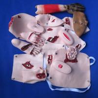 China Emergency Skills Training Model Advanced PVC Facial Burn Trauma Evaluation Model for sale