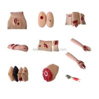 China Emergency Skills Training Model Advanced PVC Facial Burn Trauma Evaluation Model for sale