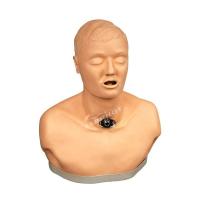 China Nursing Manikin with Suction Training Function Adult Tracheostomy Care and Suction for sale