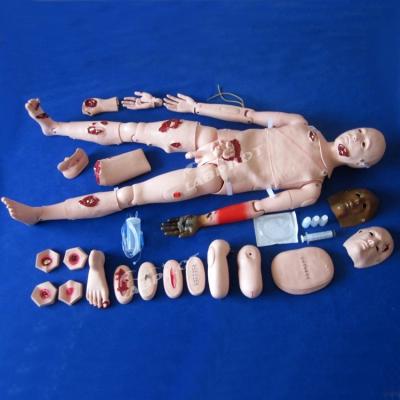 China Comprehensive Nursing Mannequin for Trauma Care and Wound Management in Human Life Size for sale