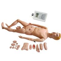 China Medical Science Comprehensive Nursing Training Dummy Trauma Care BP Simulator for sale