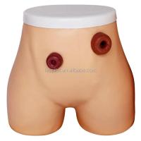 China Advanced PVC Ostomy Nursing Model for Ileostomy and Colostomy Training in Hospitals for sale