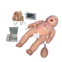 China Medical Science Neonatal Nursing Manikin for Intubation Auscultation and CPR Training for sale