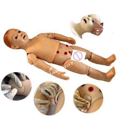 China Pediatric Care One-year-old Child Nursing and CPR Manikin for Life-saving Training for sale