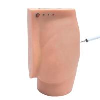 China Patients Care Demonstration Buttocks Injection Teaching Simulator with Warning Lights for sale