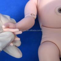 China Newborn Baby Girl Nursing Manikin Essential for Baby Care Training in Nurse School for sale