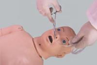 China Children Care Dummy Advanced PVC 3-Year-Old Nursing Manikin for Pediatric Training for sale
