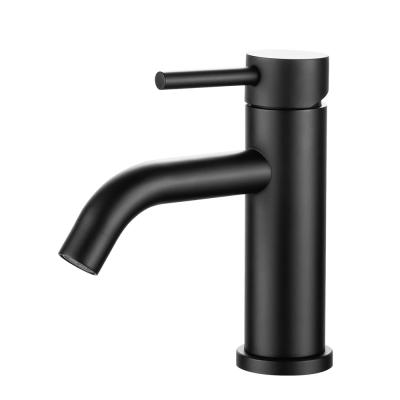 China Washbasin Basin Faucet with 304 Stainless Steel Body and 35mm Ceramic Cartridge Available in Multiple Surface Finishes for sale