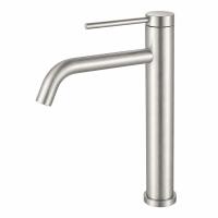 China Durable Basin Faucet Made of Full Set 304 Stainless Steel with 35mm Ceramic Cartridge and Flexible Hoses for Washbasin for sale