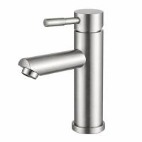 China SUS304 Stainless Steel Faucet full set 304 stainless steel washbasin faucet with 35mm ceramic cartridge and 2pcs flexible hoses for sale