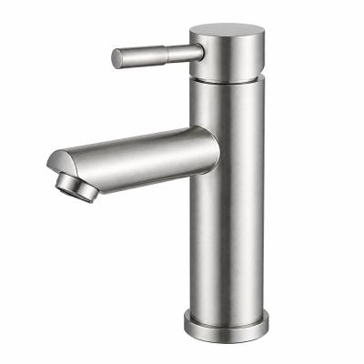 China SUS304 Stainless Steel Faucet full set 304 stainless steel washbasin faucet with 35mm ceramic cartridge and 2pcs flexible hoses for sale
