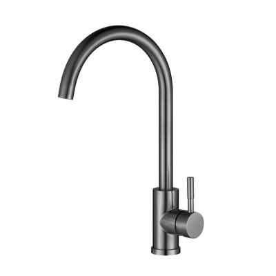 China SUS304 Stainless Steel Faucet with Full Set Construction and 35mm Ceramic Cartridge Includes Two Stainless Steel Flexible Hoses for sale