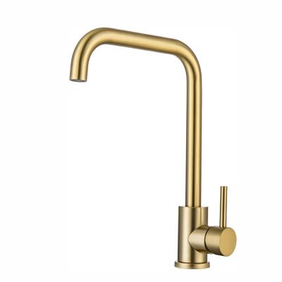 China SUS304 Stainless Steel Faucet with Full Set Construction and 35mm Ceramic Cartridge Includes Two Stainless Steel Flexible Hoses for sale