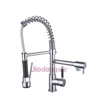 China Oersitor Kitchen Faucet with Brass Body 35mm Ceramic Cartridge Pull Down Sink Mixer Tap Chrome Surface Finish for sale