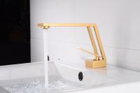 China Oersitor Basin Faucet with brass body ceramic cartridge includes 2pcs stainless steel flexible hoses for bathroom washbasin for sale
