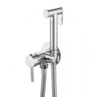 China Brass Bidet Cold Hot Mix Set Hygienic Toilet Bidet Shower Dual Outlet Valve with SUS304 Shower Hose Bath Accessory for sale