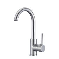 China Oersitor Kitchen Faucet with brass body 35mm ceramic cartridge includes 2pcs stainless steel flexible hoses for kitchen sink for sale