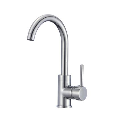 China Oersitor Kitchen Faucet with brass body 35mm ceramic cartridge includes 2pcs stainless steel flexible hoses for kitchen sink for sale