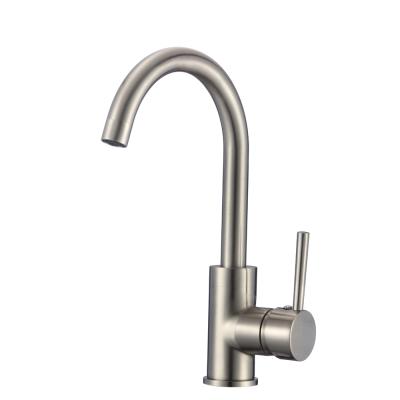 China Oersitor Kitchen Faucet with brass body 35mm ceramic cartridge includes 2pcs stainless steel flexible hoses for kitchen sink for sale