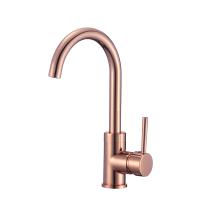 China Oersitor Kitchen Faucet with brass body 35mm ceramic cartridge includes 2pcs stainless steel flexible hoses for kitchen sink for sale