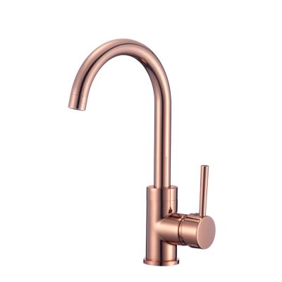 China Oersitor Kitchen Faucet with brass body 35mm ceramic cartridge includes 2pcs stainless steel flexible hoses for kitchen sink for sale
