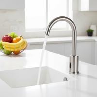 China Oersitor Smart Sensor Basin Faucet Hot and Cold Water Mixer Deck Mounted Automatic Hands Touchless Sensor Faucet Tap (T12-ss) for sale