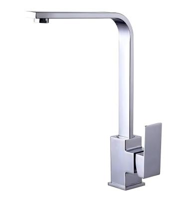 China Oersitor Kitchen Faucet with brass / SUS304 Body 35mm ceramic cartridge includes 2pcs stainless steel flexible hoses Chrome Matte Black Finish for sale