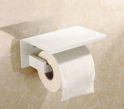 China Oersitor Wall-Mounted Toilet Paper Holder Stainless Steel Black Chrome Gold Simple Elegant Bathroom Storage Organizer (Y95) for sale