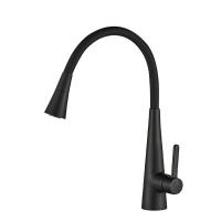 China Oersitor Kitchen Sink Faucet 4 Modes Flexible Pipe Hot Cold Water Mixer Tap Single Handle Free Rotation Crane (S70 black) for sale