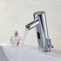 China Oersitor Smart Sensor Basin Faucet Hot and Cold Water Mixer Deck Mounted Automatic Hands Touchless Sensor Faucet Tap (T8) for sale