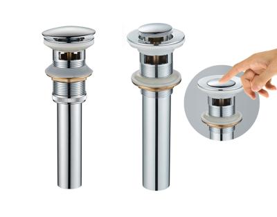 China Oersitor Bathroom Pop Up Drain Pipe Kits Sink Waste Stopper Valve Washbasin Water Head Leaking Stopper Set Basin Faucet Accessories (Y34 Y35) for sale