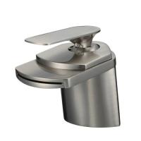China Oersitor Luxury Bathroom Faucet Widespread Waterfall Spout Deck Mounted Solid Brass Single Handle Faucets Mixer Water Tap (B61 BN) for sale