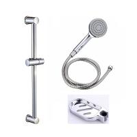 China Oersitor Shower System Shower Sliding Bar Stainless Steel Up Down / Angel Adjustable Shower Rod Steel Rod for Handheld Holder SS Brushed Gold Black Chrome (FA-70) for sale