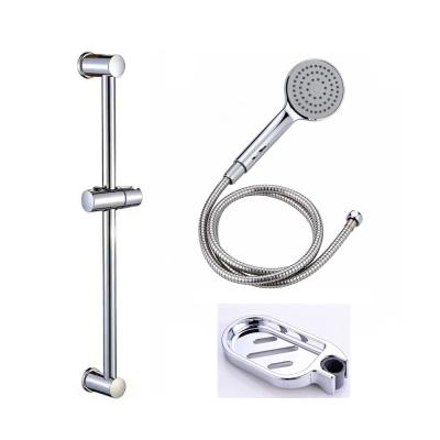 China Oersitor Shower System Shower Sliding Bar Stainless Steel Up Down / Angel Adjustable Shower Rod Steel Rod for Handheld Holder SS Brushed Gold Black Chrome (FA-70) for sale