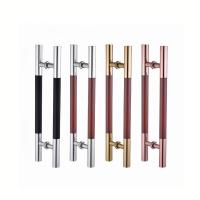 China Thick Glass Door Handle Stainless Steel Handle Bathroom Sliding Door Knobs and Pulls Door Handles for Interior / Exterior Doors Hardware (Y2000 series) for sale