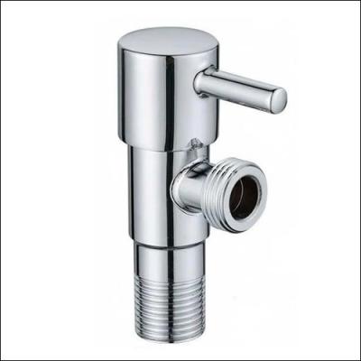 China Oersitor Quick Opening Angle Valve Solid Brass Shut-Off Valve– 1 Piece Angle Stop Valve for Bathroom, Shower, Sink & Toilet (V59 chrome) for sale
