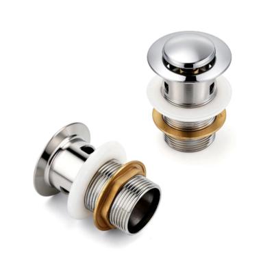 China Oersitor Bathroom Pop Up Drain Pipe Kits Sink Waste Stopper Valve Washbasin Water Head Leaking Stopper Set Basin Faucet Accessories (Y35-ss chrome) for sale