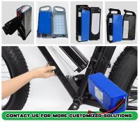 China Rechargeable Electric Bicycle Batteries 1000 Deep Cycle 36V 48V 72V 18650 Pack for sale