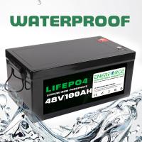 China 48V 100Ah Golf Cart Battery Rechargeable Lifepo4 Lithium Ion Phosphate Batteries for sale