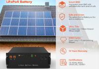 China Rack Mount Lithium Ion Battery 48V 100ah 6500 Cycle For Home Energy Storage for sale