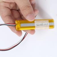 China Lipo 3.7 V Lithium Polymer Rechargeable Battery 1050mAh For Consumer Electronics for sale