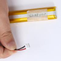 China Lipo 3.7 V Lithium Polymer Rechargeable Battery 1050mAh For Consumer Electronics for sale